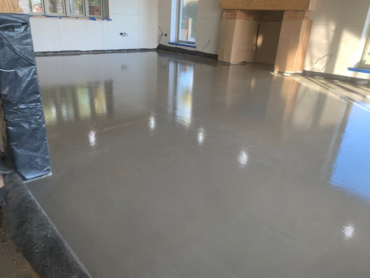Floor Screeding - Stowmarket, Suffolk - CFS Liquid Flow Screeds