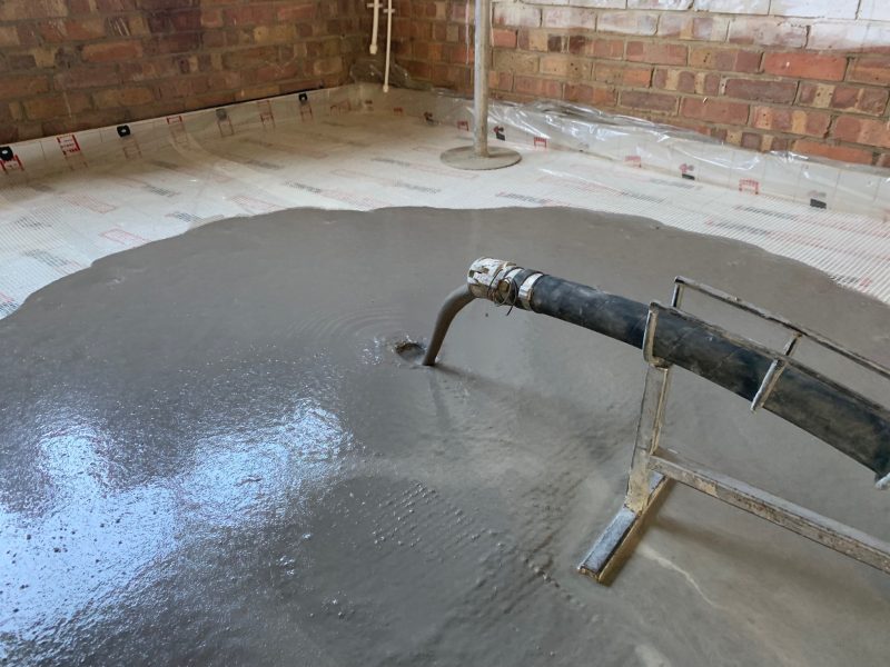 Underfloor Heating Installation & Screeding - Reading - CFS Liquid Flow ...