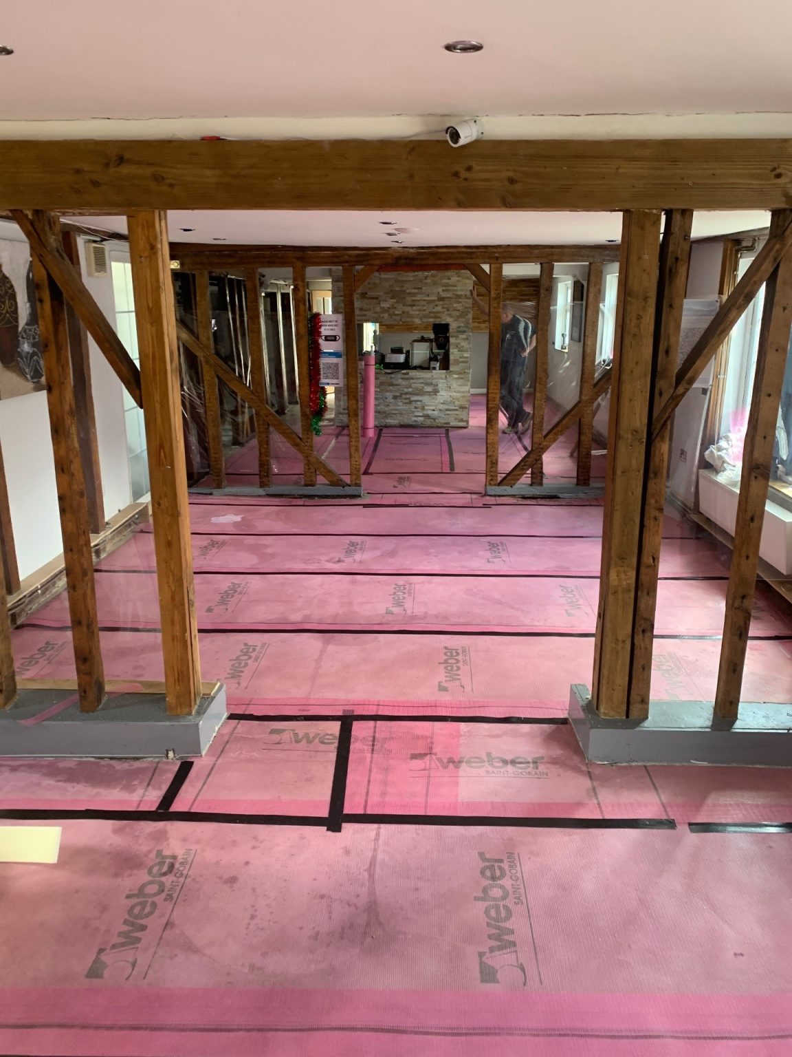 Liquid Screed – East Mersea - CFS Liquid Flow Screeds