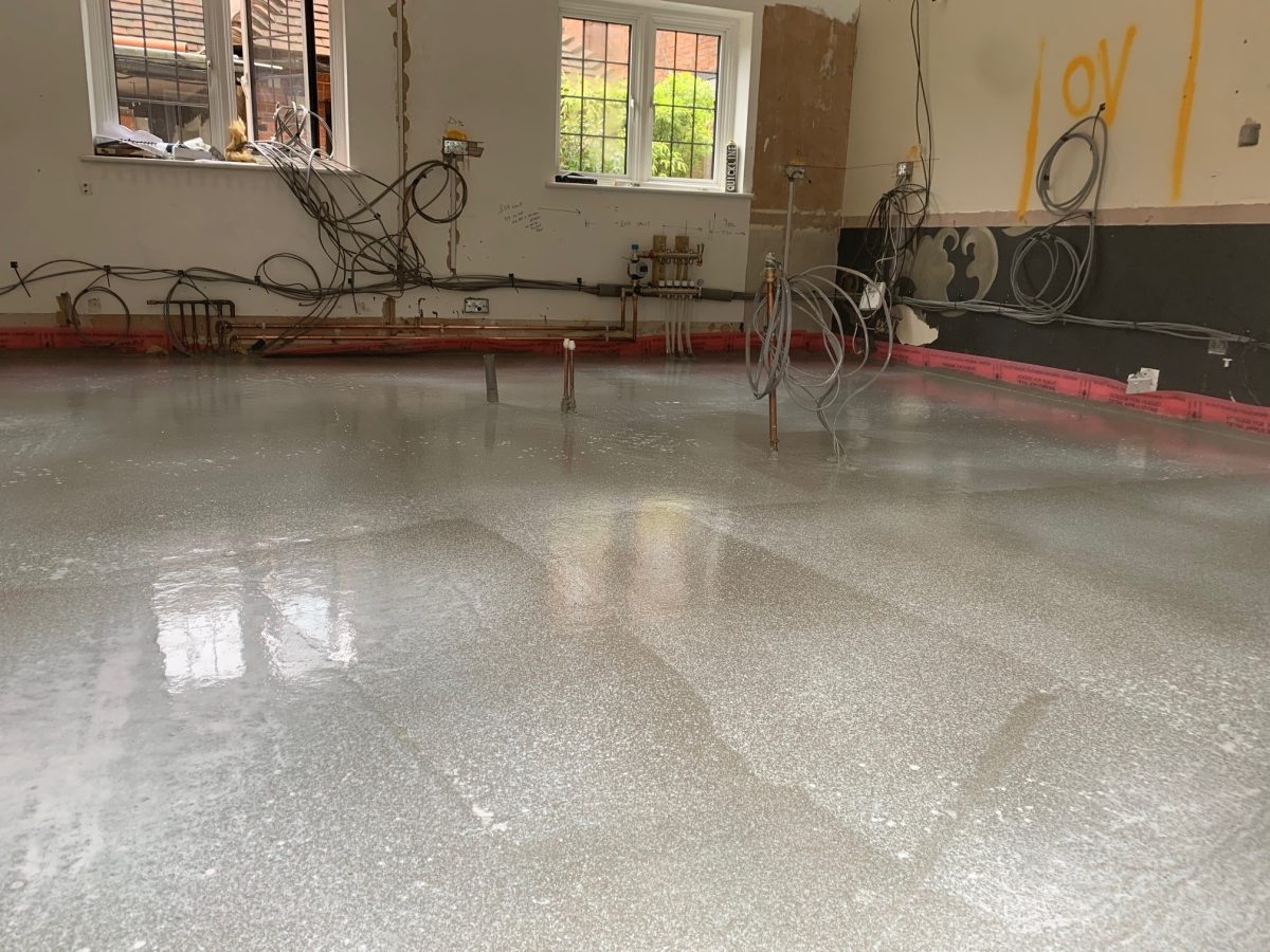 Underfloor Heating Installation & Screeding – Kent - CFS Liquid Flow ...