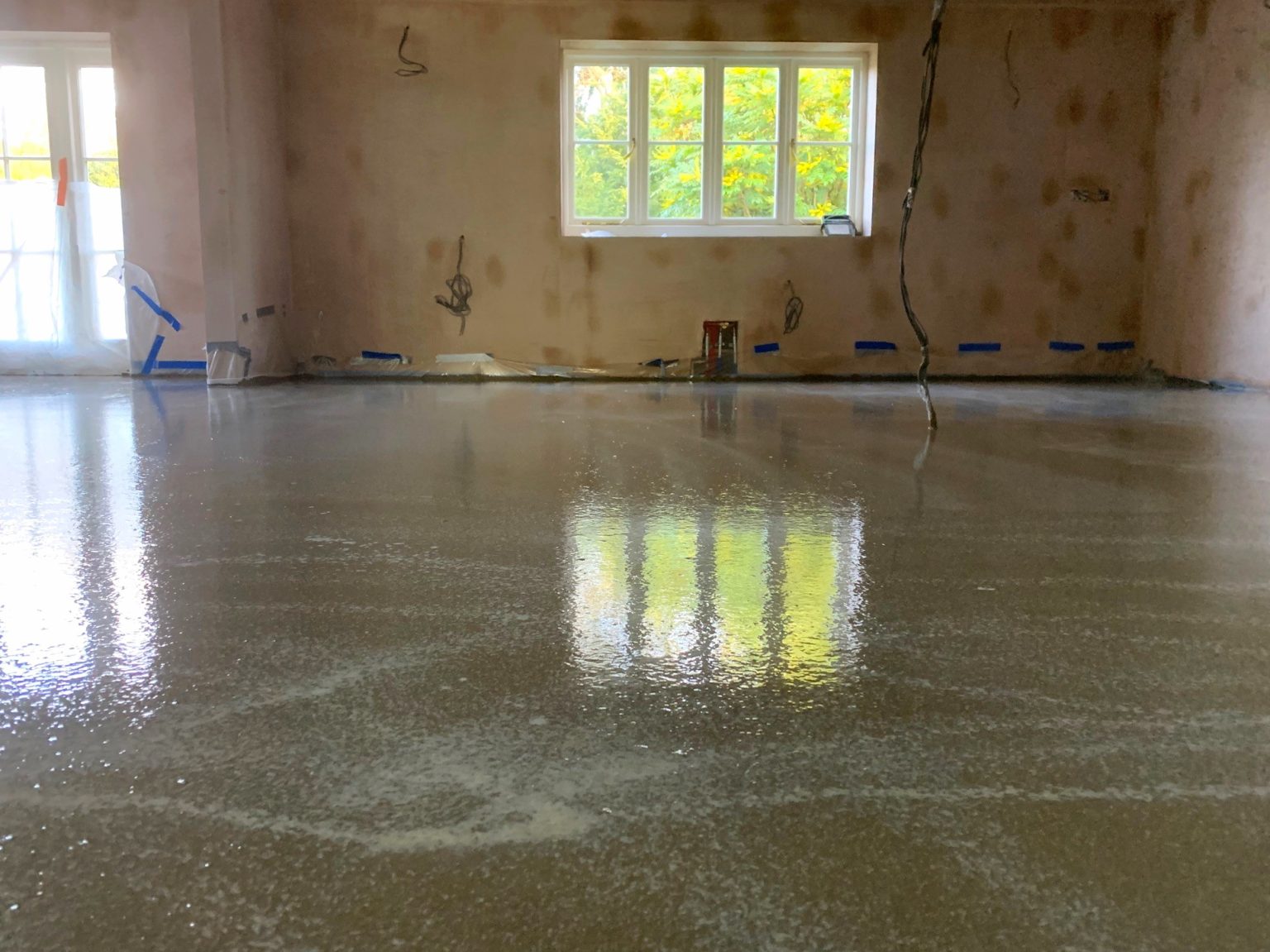 Underfloor Heating Installation - Cambridge - CFS Liquid Flow Screeds